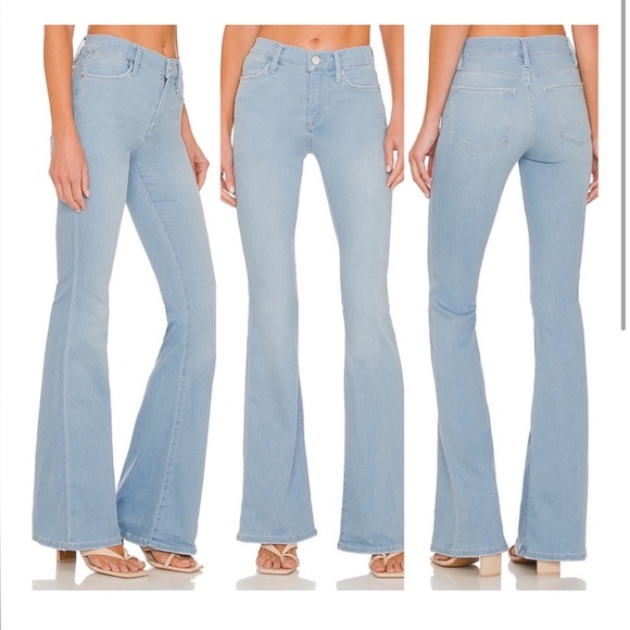 Frame Denim | Jeans | Frame Le High Flare Jeans Size 29 | Poshmark